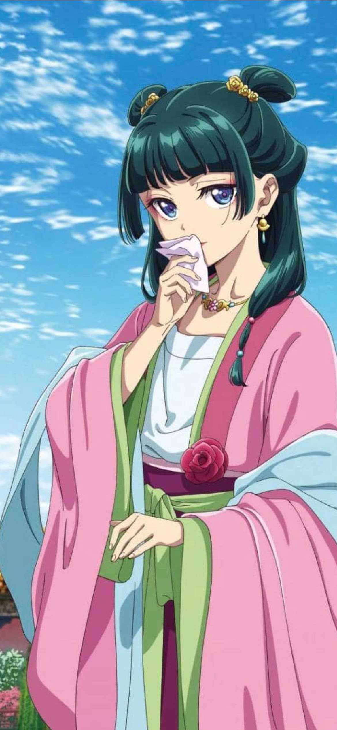 Apothecary Diaries, Mao Mao, Garden Party Necklace, Cosplay, Anime ...