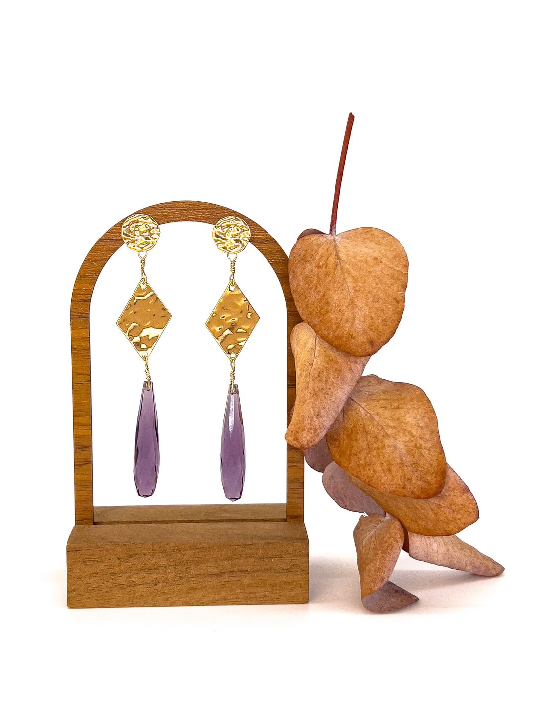 Mao Mao, Purple & Gold, Diamond, Cosplay, Earrings, Dance in the ...