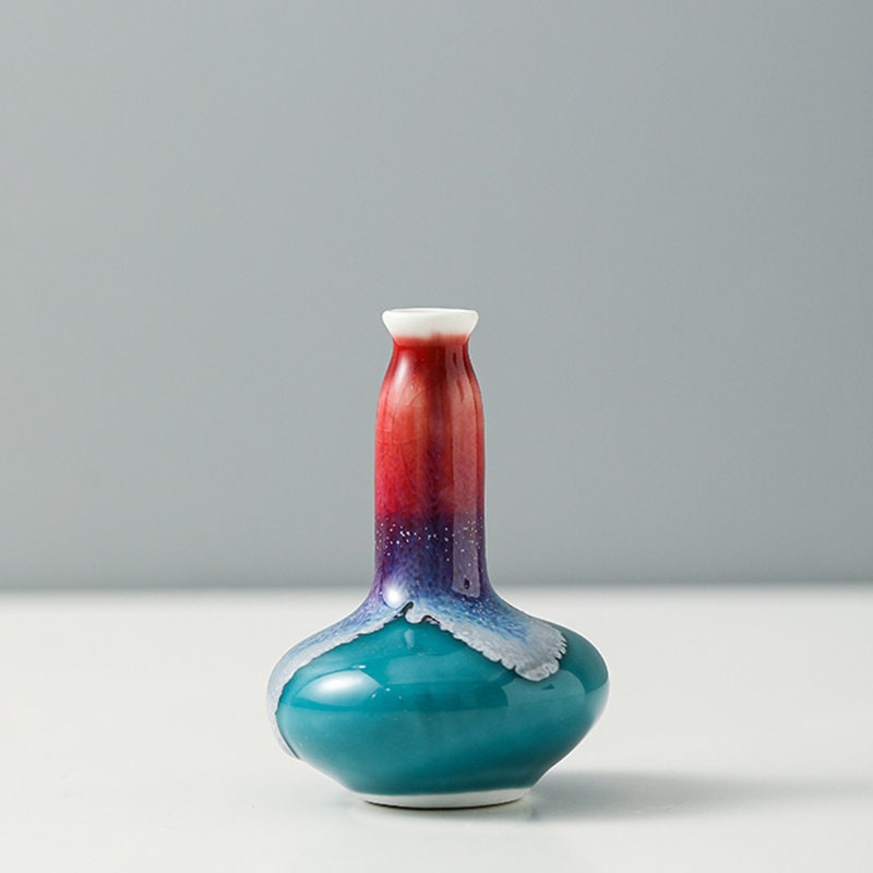 Unique Mini Ceramic Vasesglazed Vasetiny Vaseslittle Glazed - Etsy