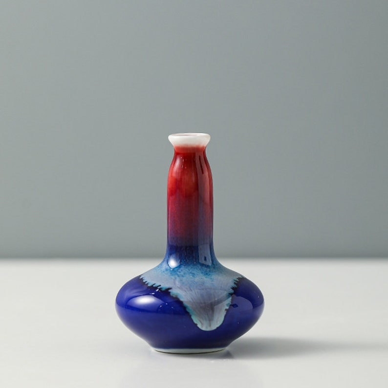 Unique Mini Ceramic Vases,glazed Vase,tiny Vases,little Glazed Ceramic ...