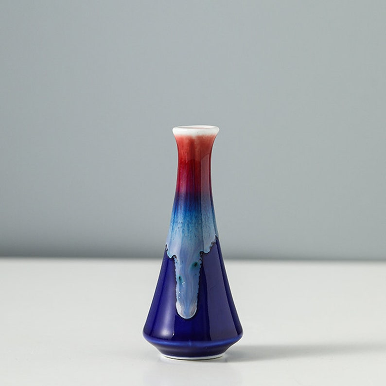 Unique Mini Ceramic Vases,glazed Vase,tiny Vases,little Glazed Ceramic ...