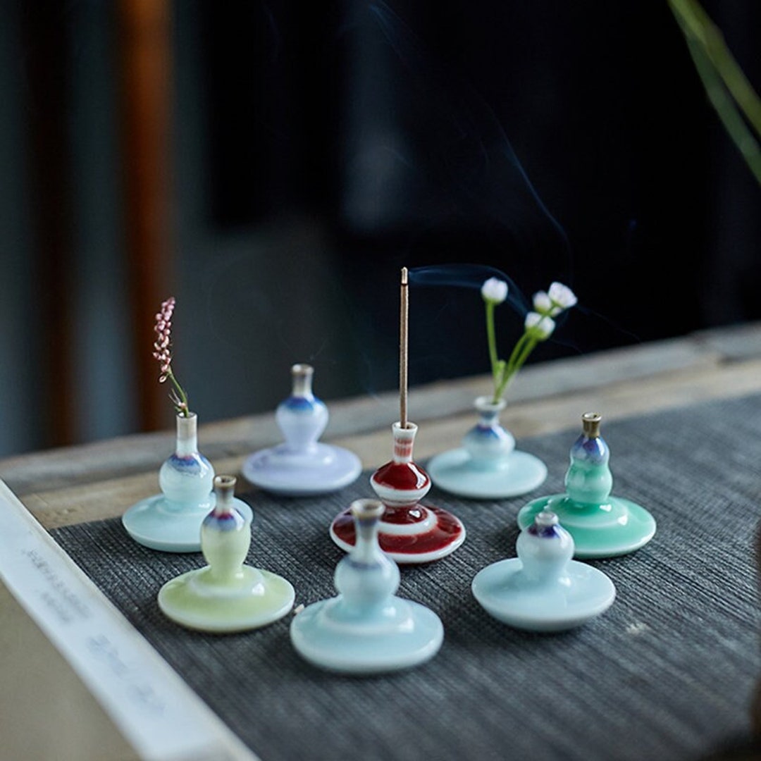 Unique Miniature Vase,tiny Vases,little Glazed Ceramic Pot,tiny Pottery ...