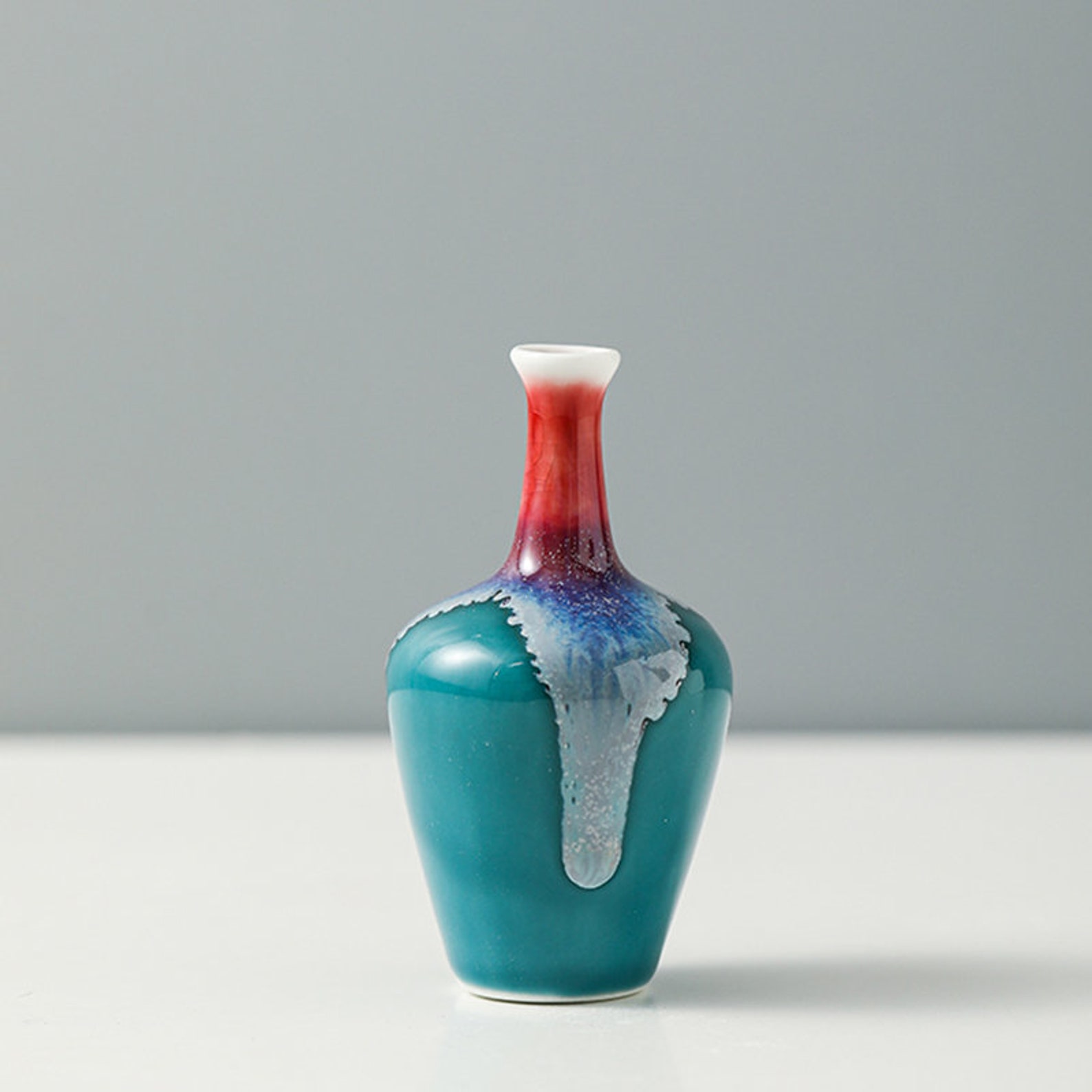 Unique Mini Ceramic Vasesglazed Vasetiny Vaseslittle Glazed - Etsy