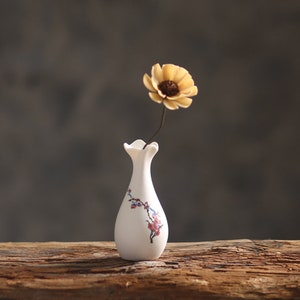 Unique Mini Ceramic Vases,glazed Vase,tiny Vases,little Glazed Ceramic ...