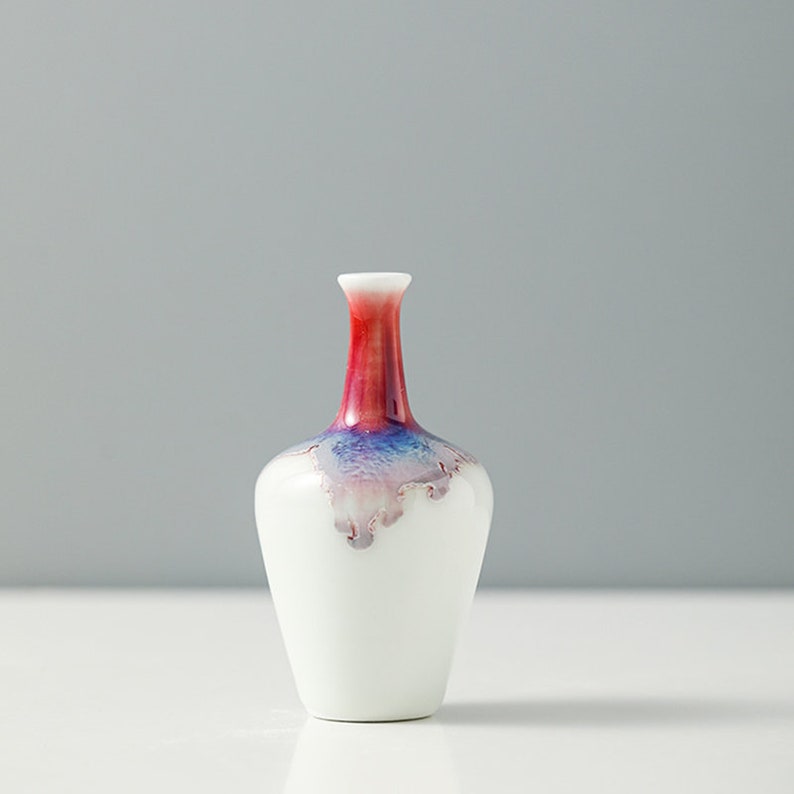 Unique Mini Ceramic Vases,glazed Vase,tiny Vases,little Glazed Ceramic ...
