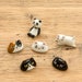 Micro Black Cats,tiny Ceramic Cat Figurine,miniature Cats,ceramic Cat ...
