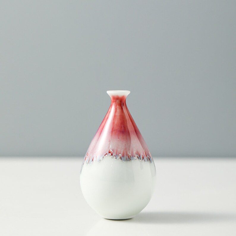Unique Mini Ceramic Vases,glazed Vase,tiny Vases,little Glazed Ceramic ...
