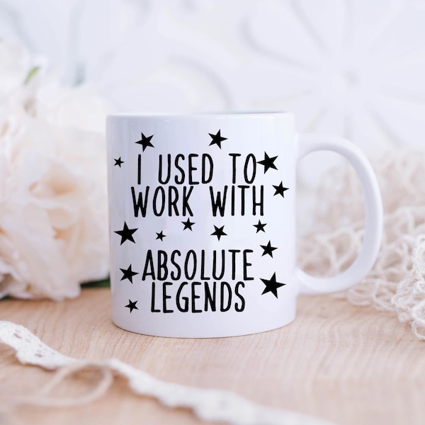 Used to Work With Legends Personalized Mug - Etsy