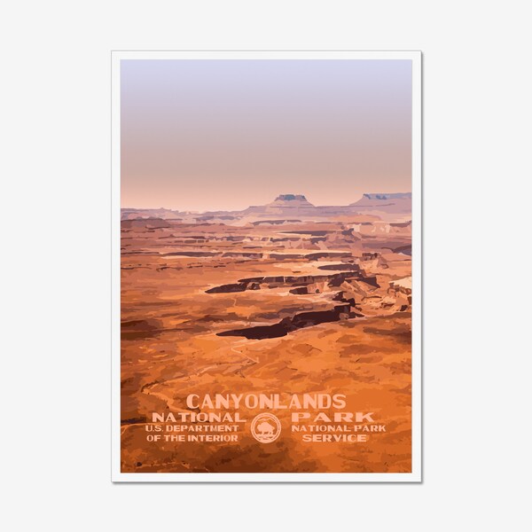 Canyonlands National Park Poster - Etsy