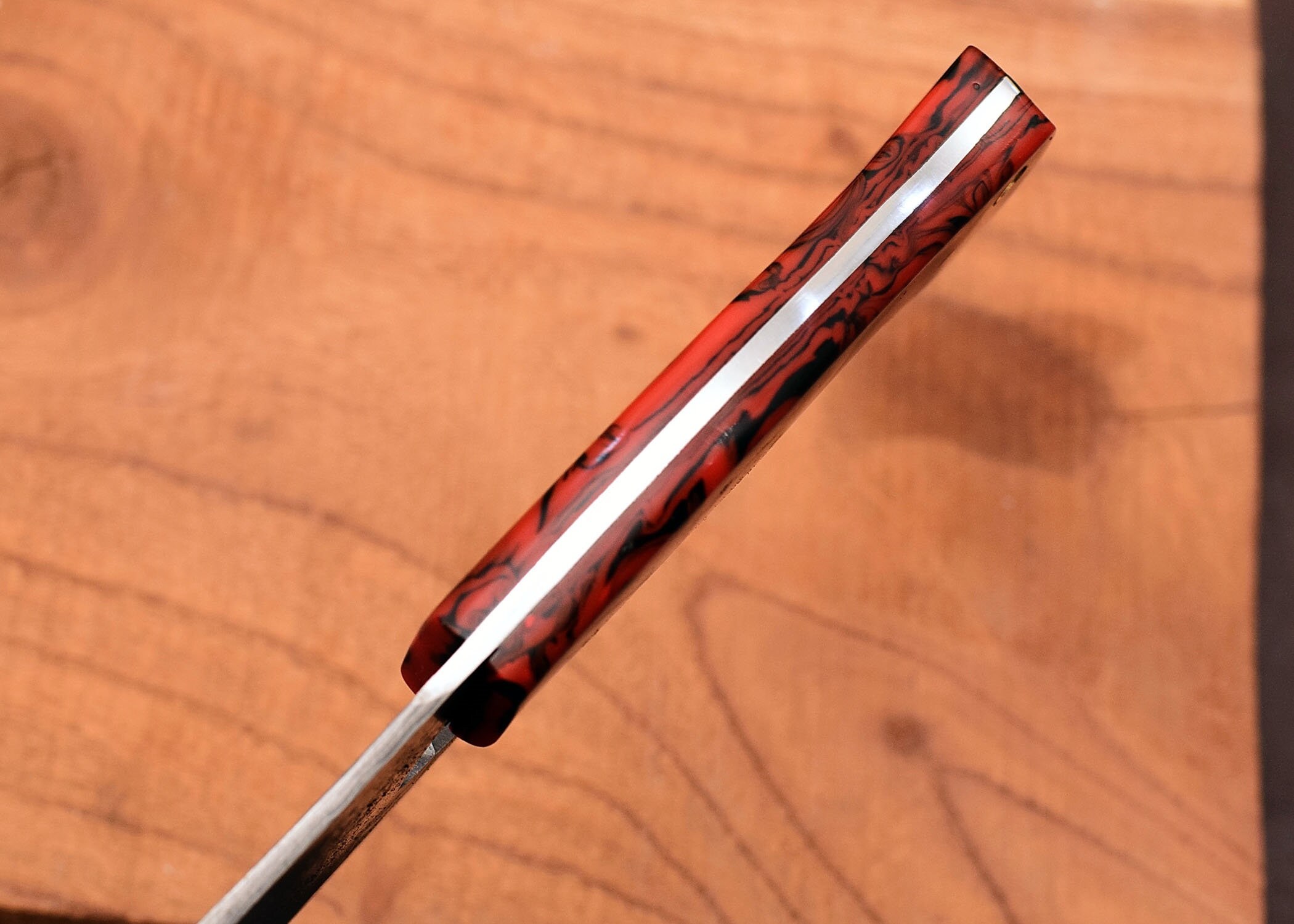 Hand Forged Damascus Steel Chef Cleaver Knife Gift for Him on Christmas ...