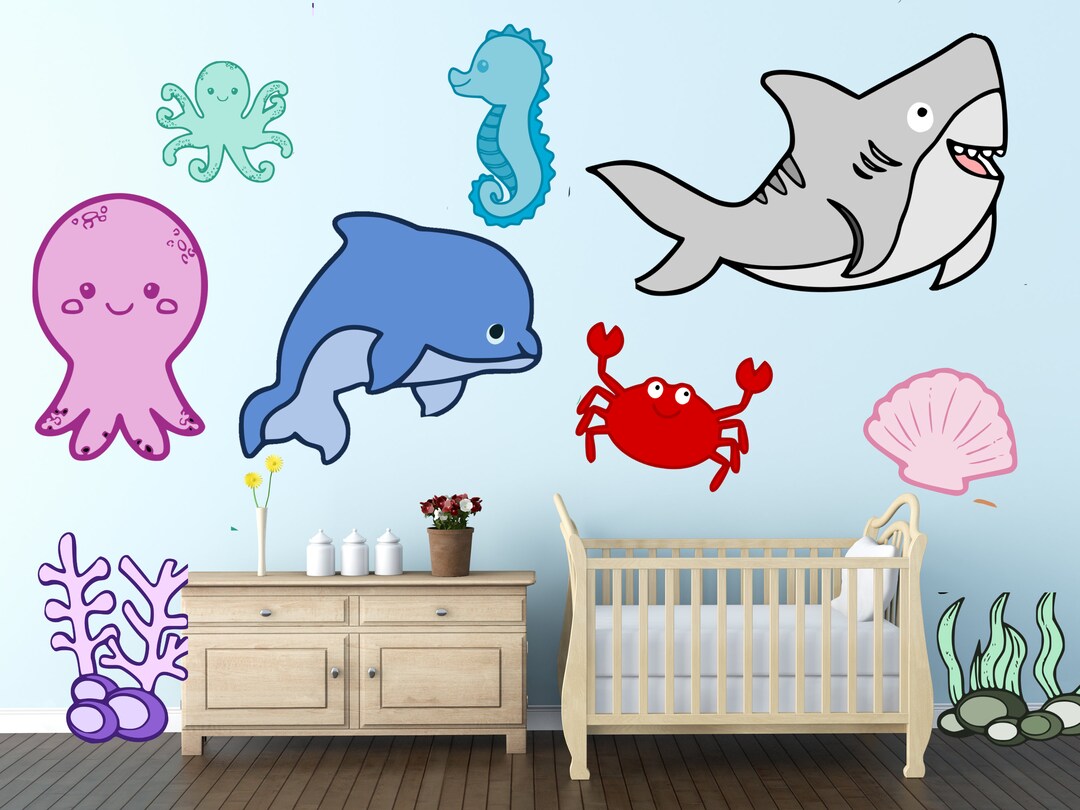 11 Ocean Creatures Templates Bundle Printable Templates, Pdf Patterns ...