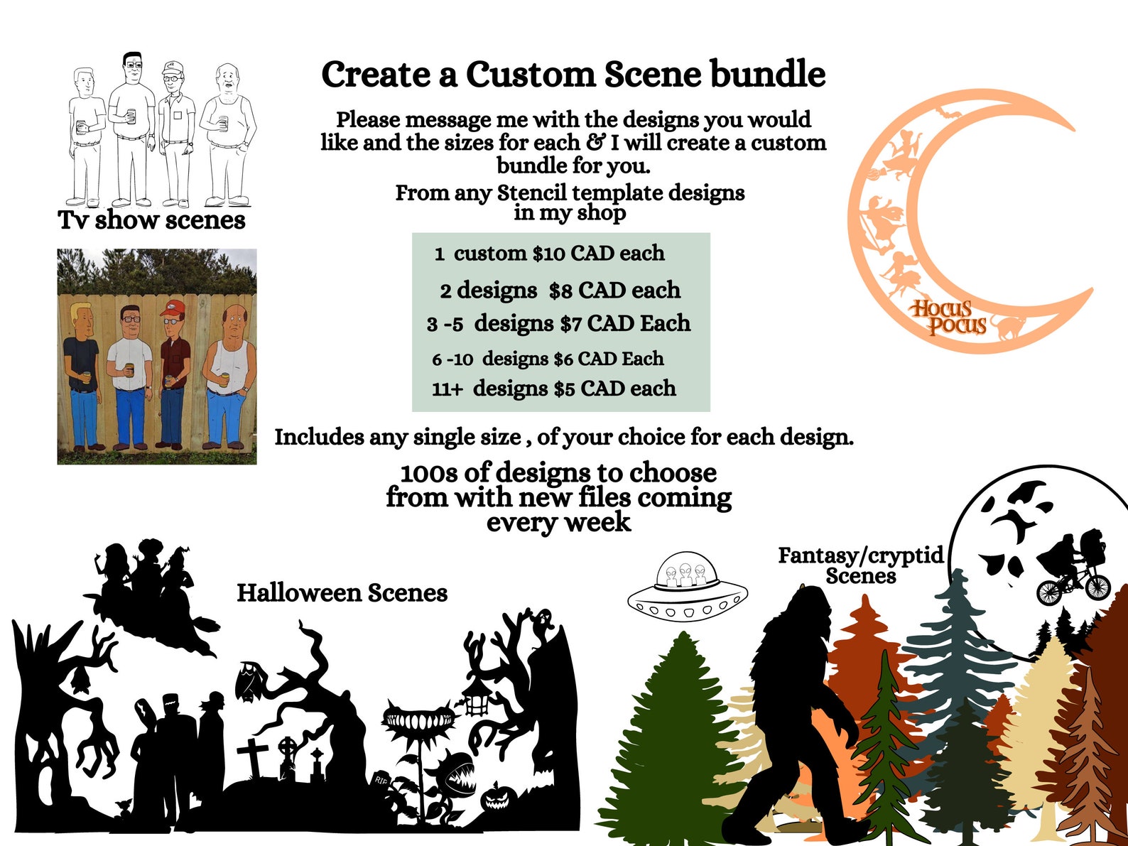 8ft Big Foot Cut Out PDF Stencil Template Printable Pattern 8 - Etsy