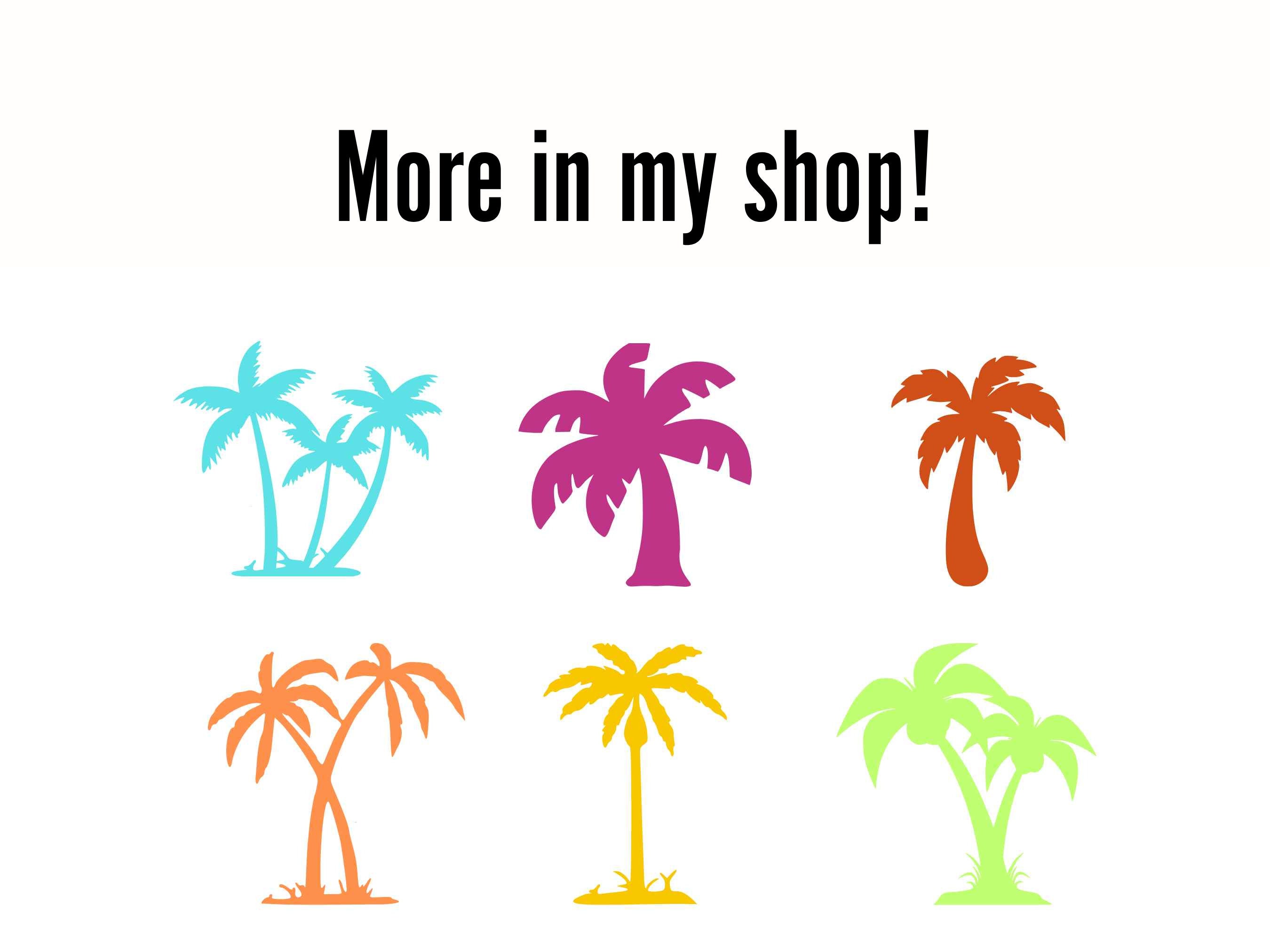 1ft 3ft 4ft 5ft 6ft 8ft 9ft Palm Tree PDF Template printable - Etsy Australia