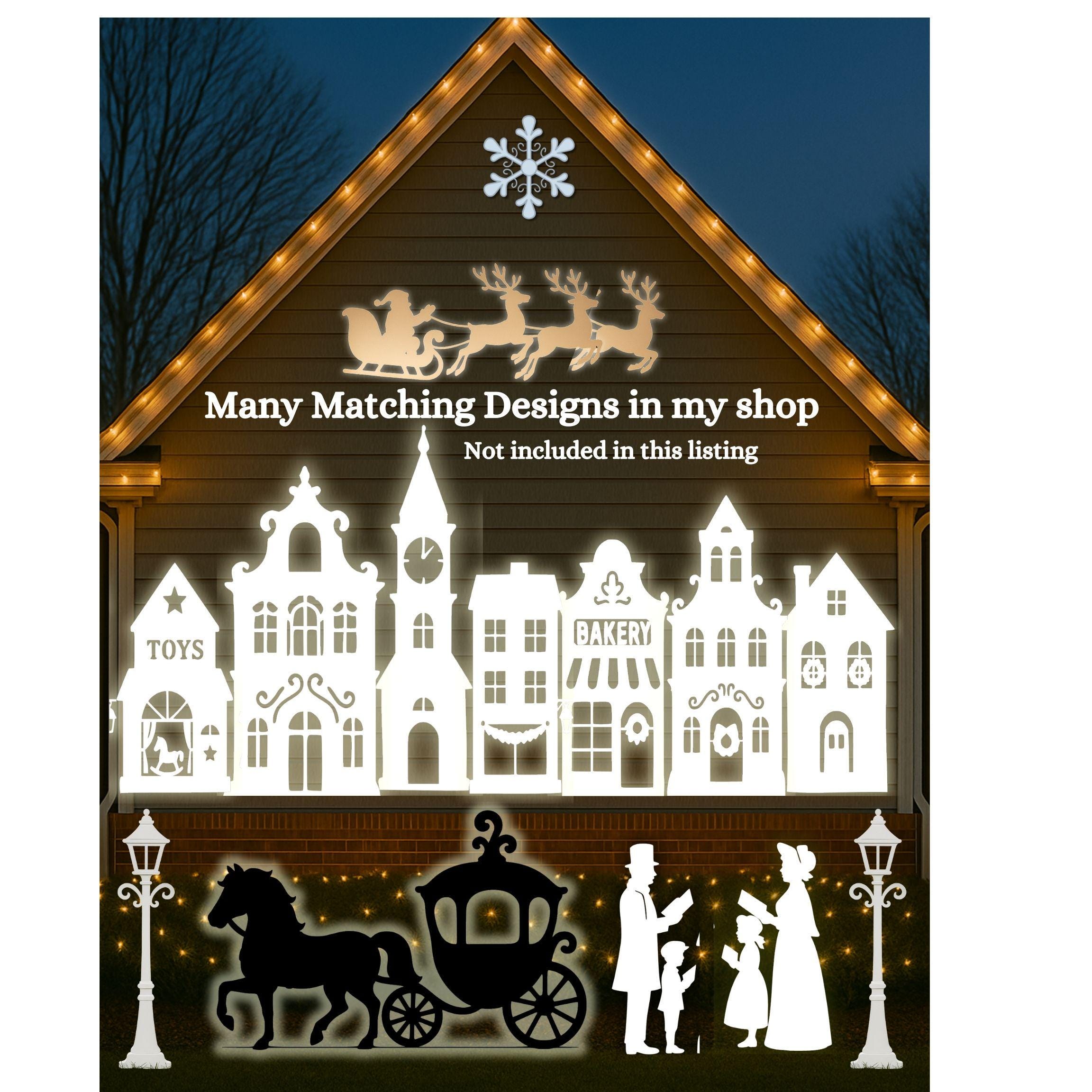 Lamp Post Cutout Silhouette Printable Trace and Cut Stencil Transfer ...