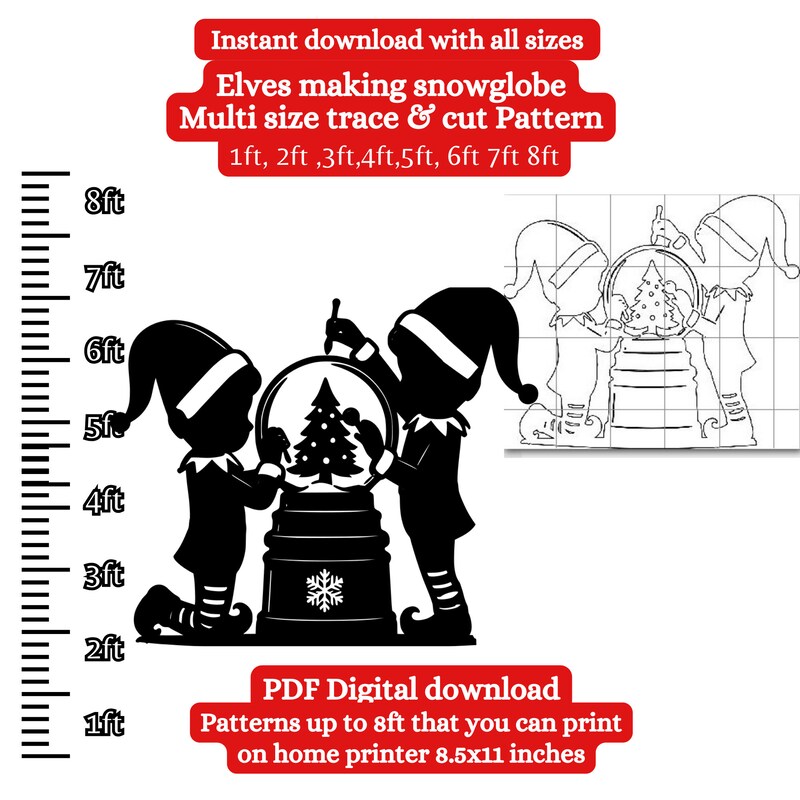 5 Ft Elf on the Shelf - Etsy