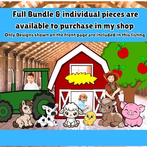 DIY Oversize Tractor Side Cut Out Standee Prop Pdf ,1-6ft Large ...