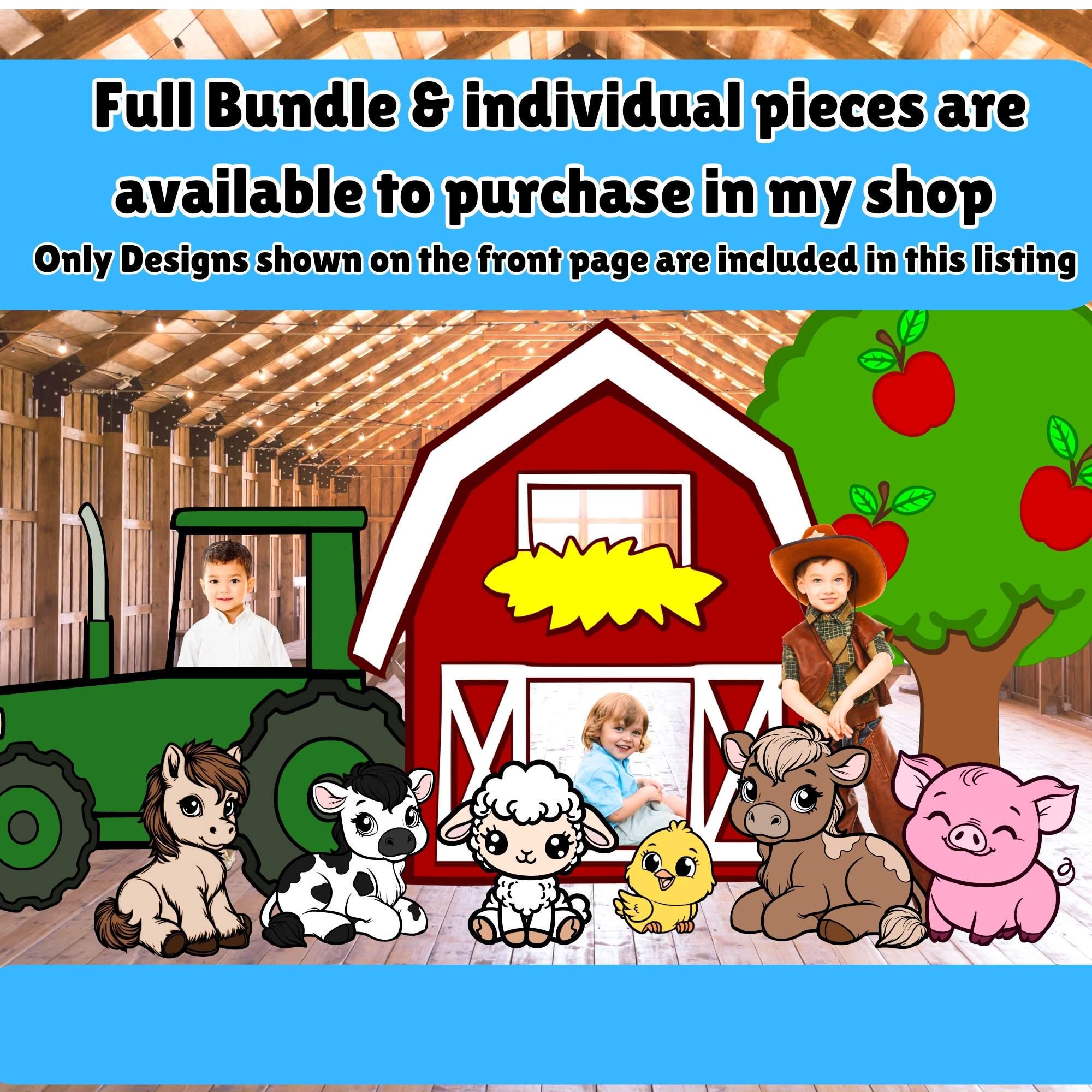 DIY Oversize Apple Tree Cut Out Standee Prop Pdf ,1-6ft Large Printable ...