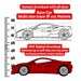 Life Size Race Car Pattern PDF Template ,printable Trace and Cut ...