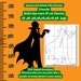 Vampire Cutout Silhouette Template, Vampire Halloween Pdf Pattern ...