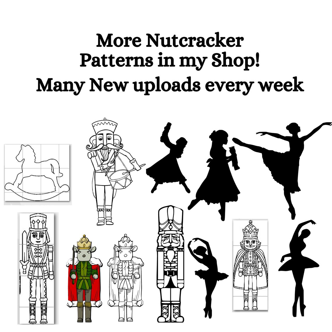 Life Size Ballet Tutu Dress Pattern PDF Template , Printable Trace and ...