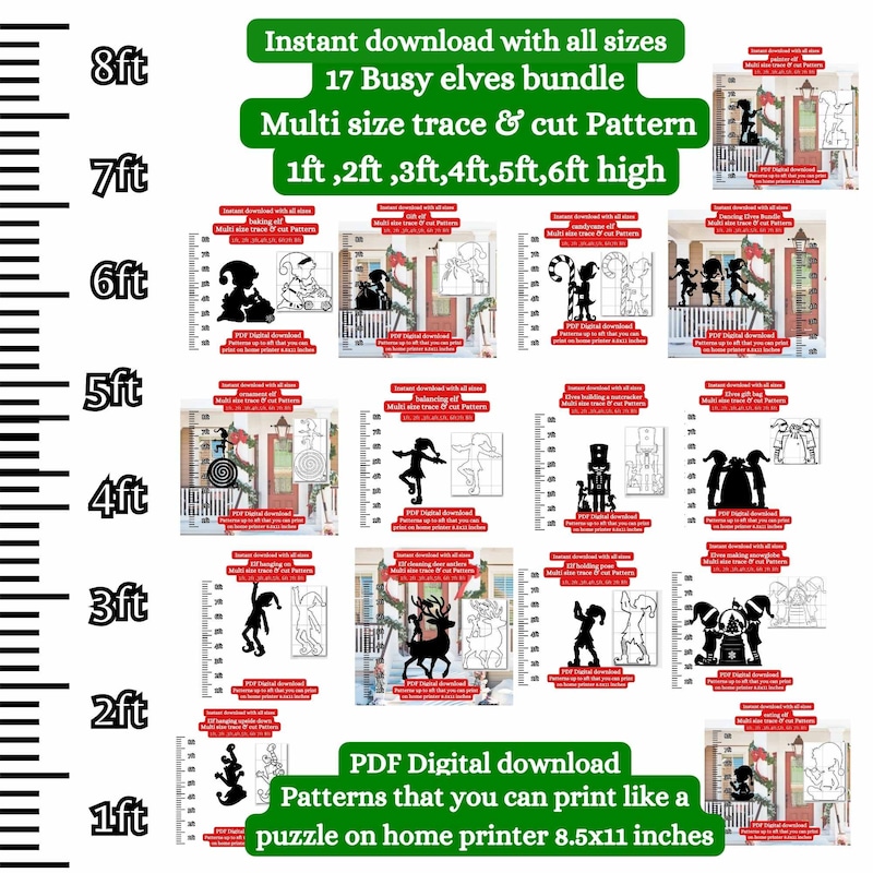 5 Ft Elf on the Shelf - Etsy