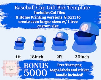 Baseball Hat Gift Box - Etsy