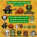 1ft-8ft Halloween Vampire Head , Silhouette Print and Cut Template ...