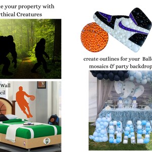 Life Size Nativity Manger Scene Display, Christmas Silhouette Template ...