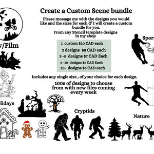 Life Size Sasquatch Template, PDF Stencil, Printable Large Digital ...