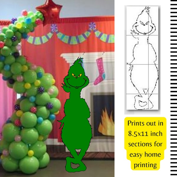 Whoville Cutout Patterns - Etsy