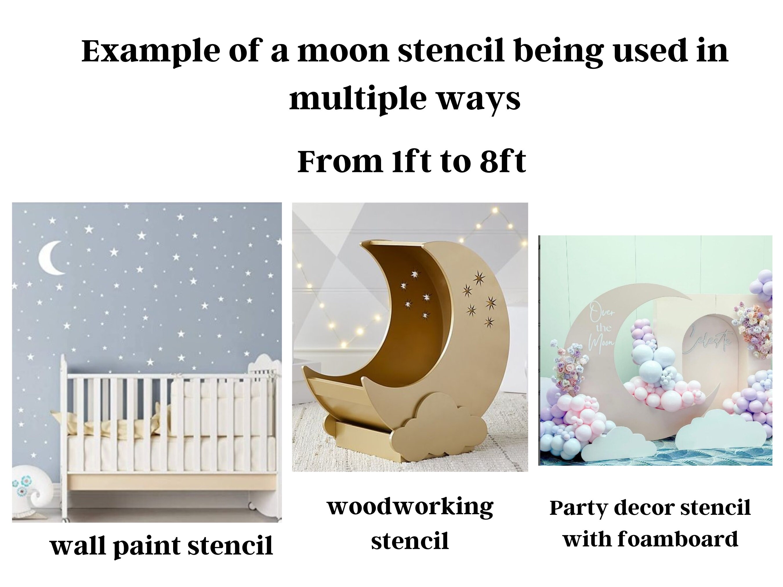 8ft Big Foot Cut Out PDF Stencil Template Printable Pattern 8 - Etsy