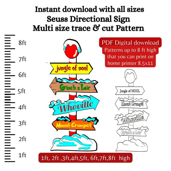 Whoville Sign - Etsy