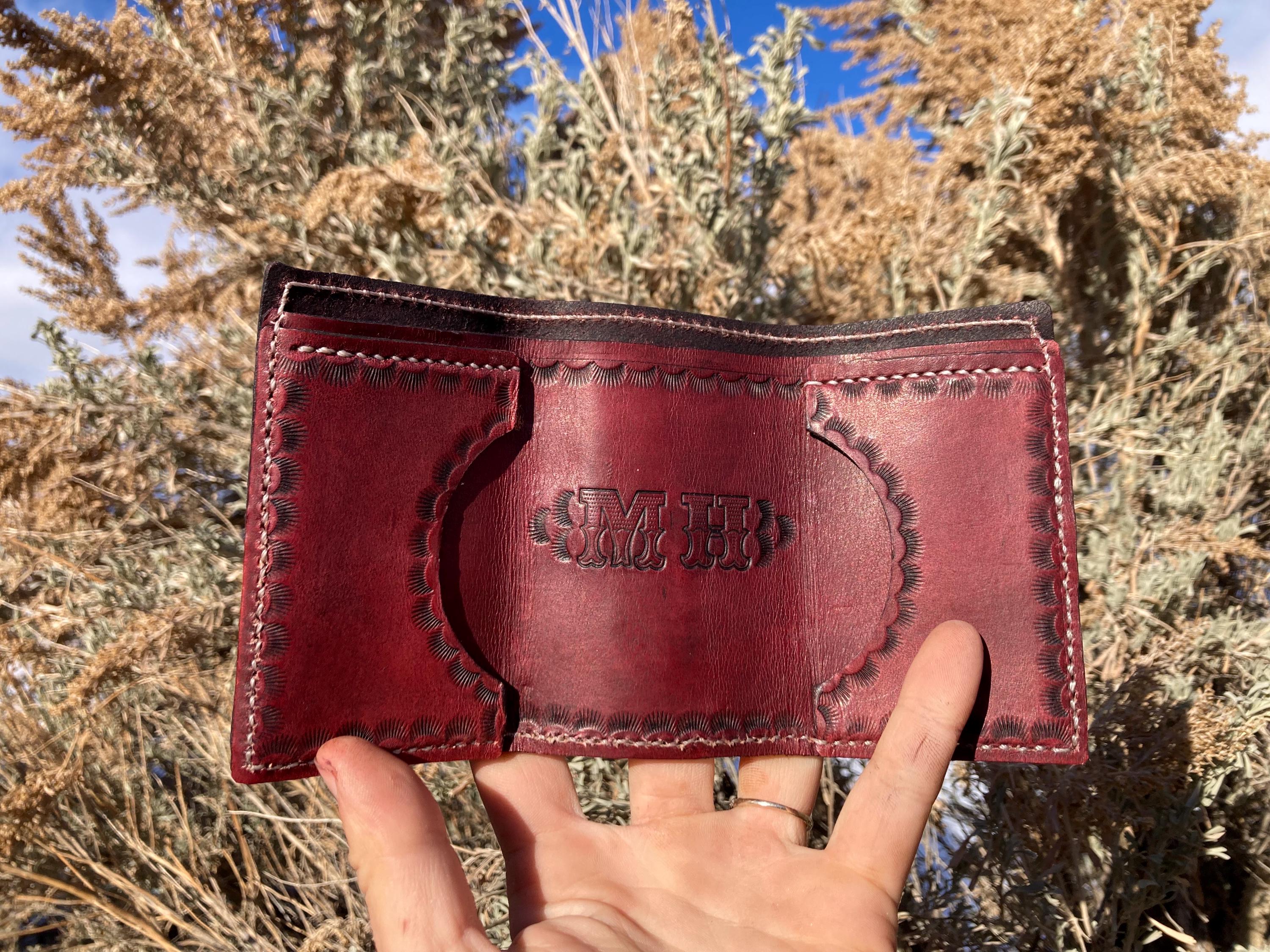 Floral Trifold Wallet - Etsy