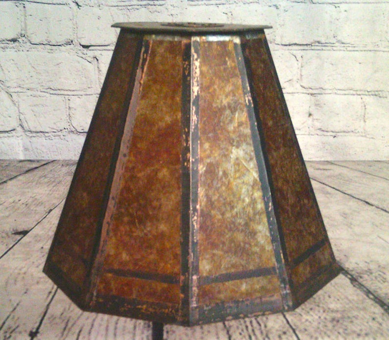 MICA LAMP SHADE, Decagon - Etsy