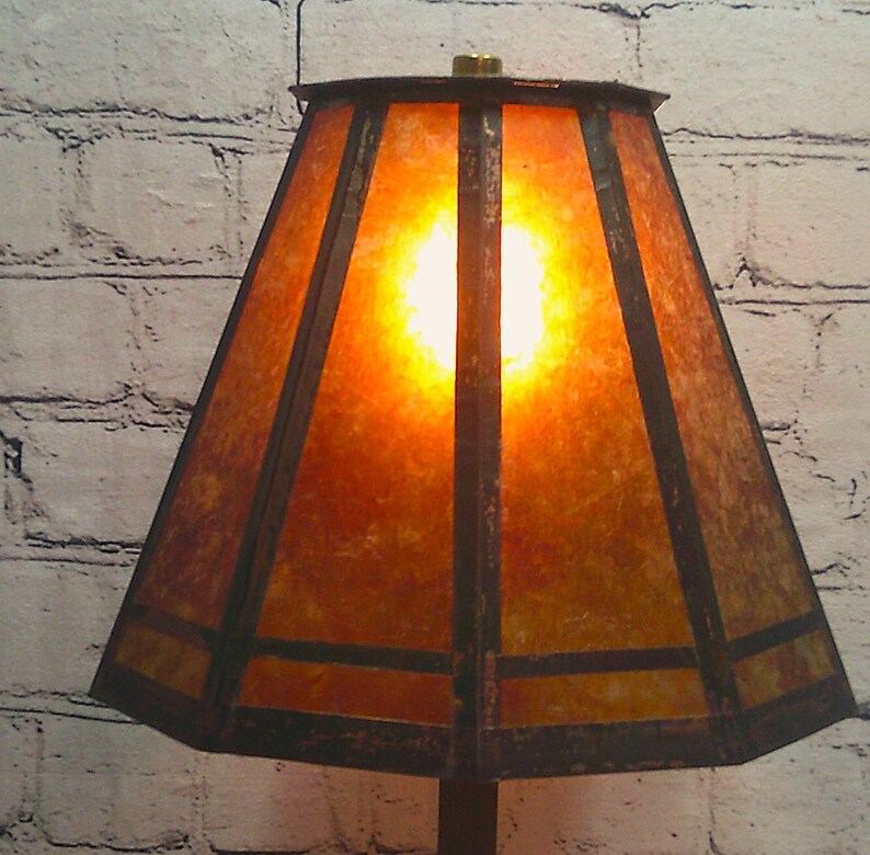 MICA LAMP SHADE, Decagon - Etsy