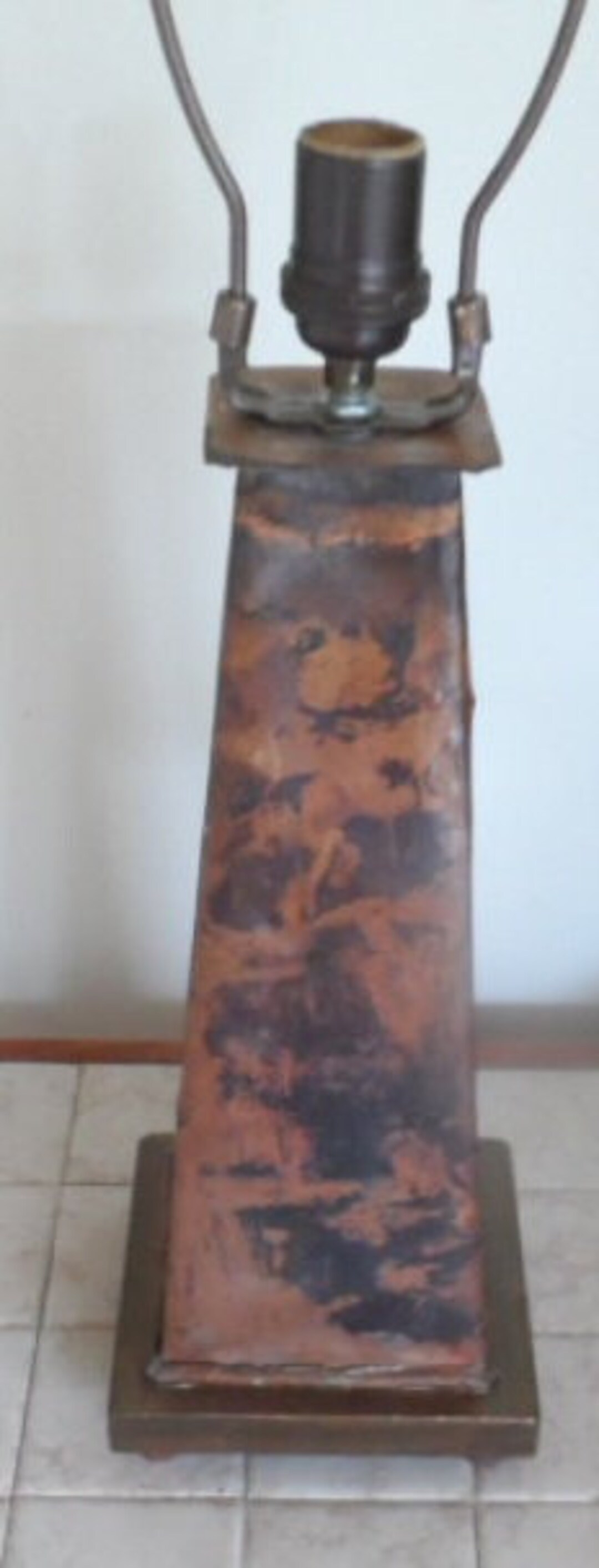 Lamp Base, Rustic/primative - Etsy