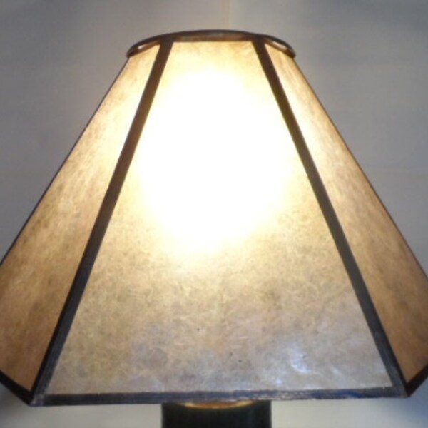 Mission Lamp Mica Shade - Etsy