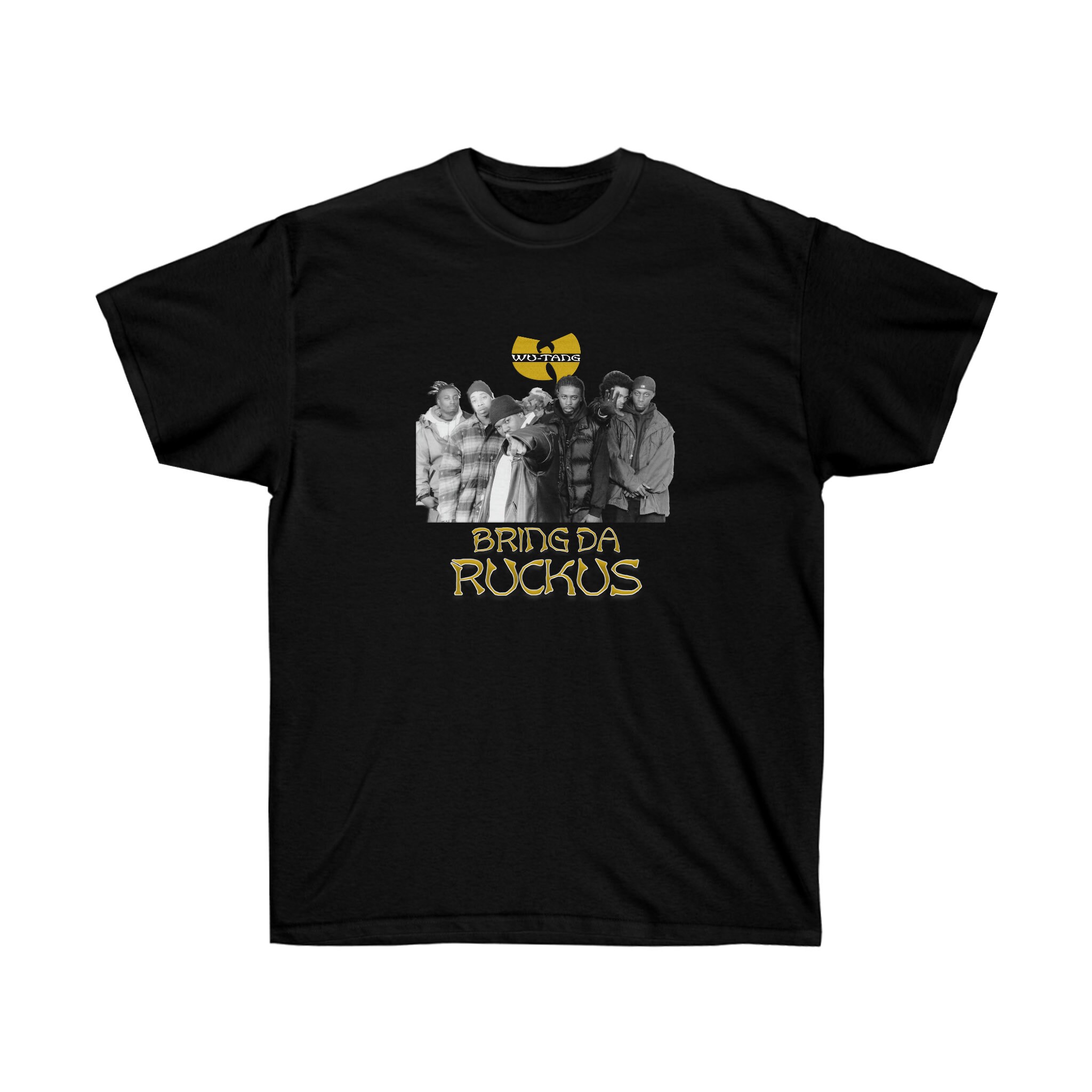Wu-tang Bring Da Ruckus Album Cover Graphic Shirt Wu Tang Clan Merch ...