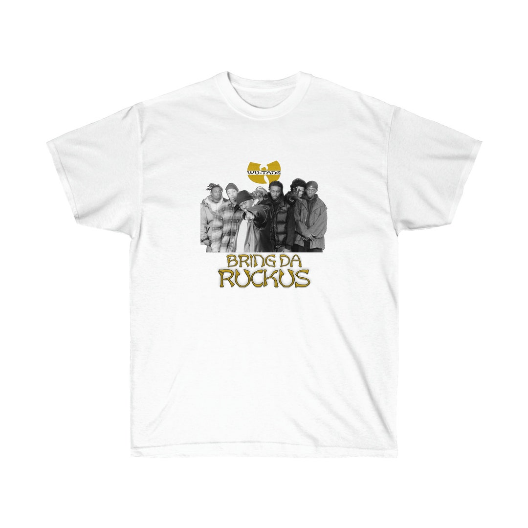Wu-tang Bring Da Ruckus Album Cover Graphic Shirt Wu Tang Clan Merch ...