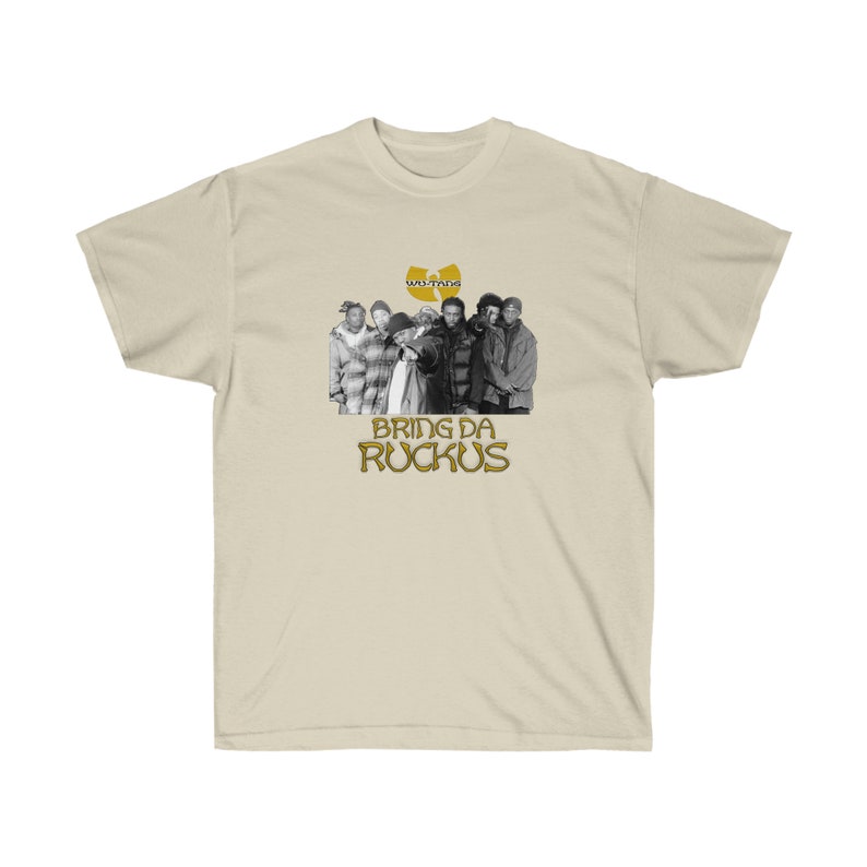 Wu-tang Bring Da Ruckus Album Cover Graphic Shirt Wu Tang Clan Merch ...