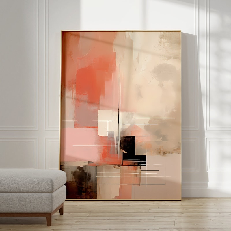 Abstract Art Poster - Etsy