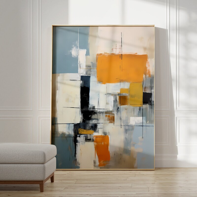 Geometric Poster - Etsy