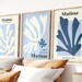 Henri Matisse Inspired Print With Frame, Matisse Art Print Livingroom ...