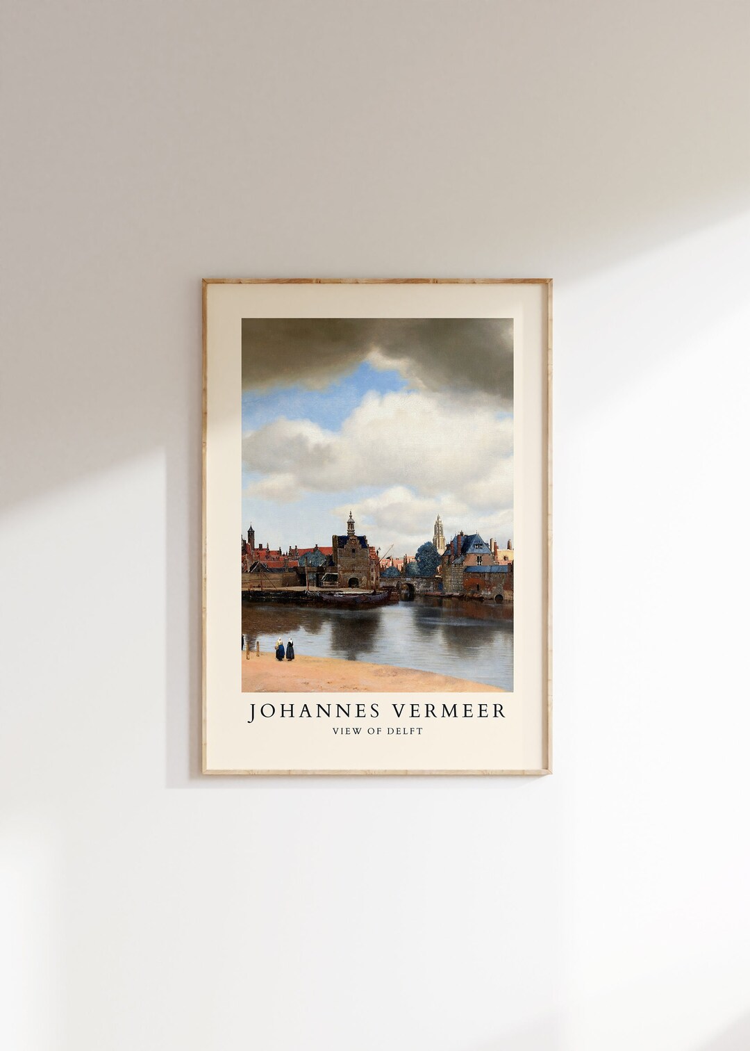 Johannes Vermeer Poster, Vintage Gallery Art Print, Vermeer Print ...