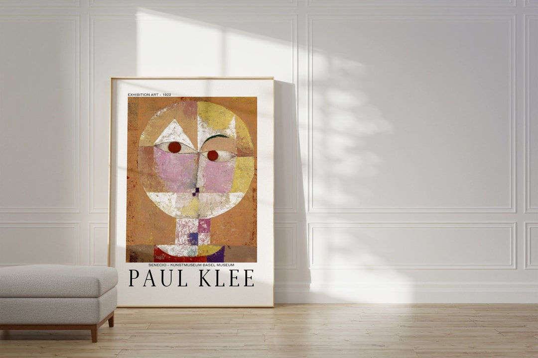 Paul Klee Poster - Art Museum Exhibition Print | Paul Klee Gallery Wall ...