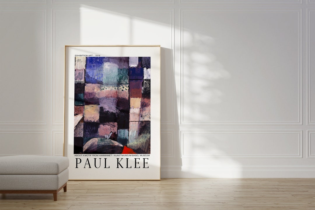Paul Klee Poster - Art Museum Exhibition Print | Paul Klee Gallery Wall ...