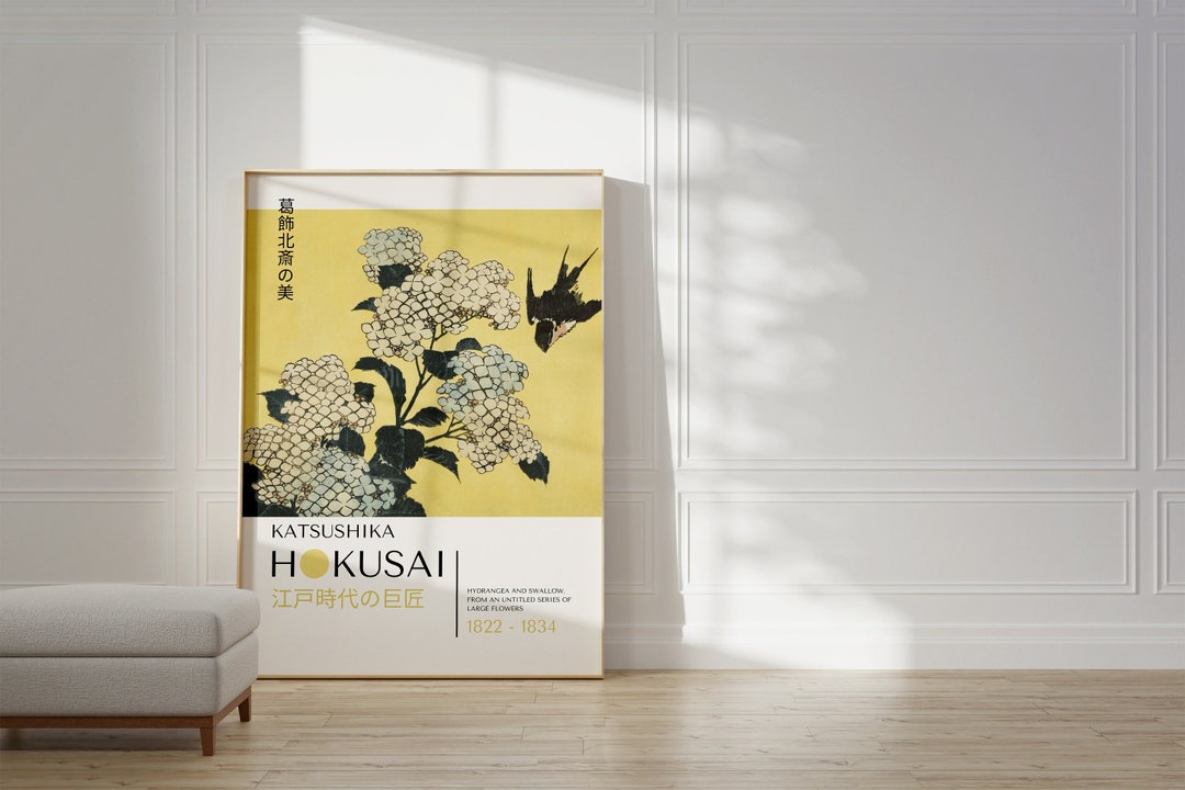 Katsushika Hokusai Poster - Japanese Wall Art for Gallery Walls ...