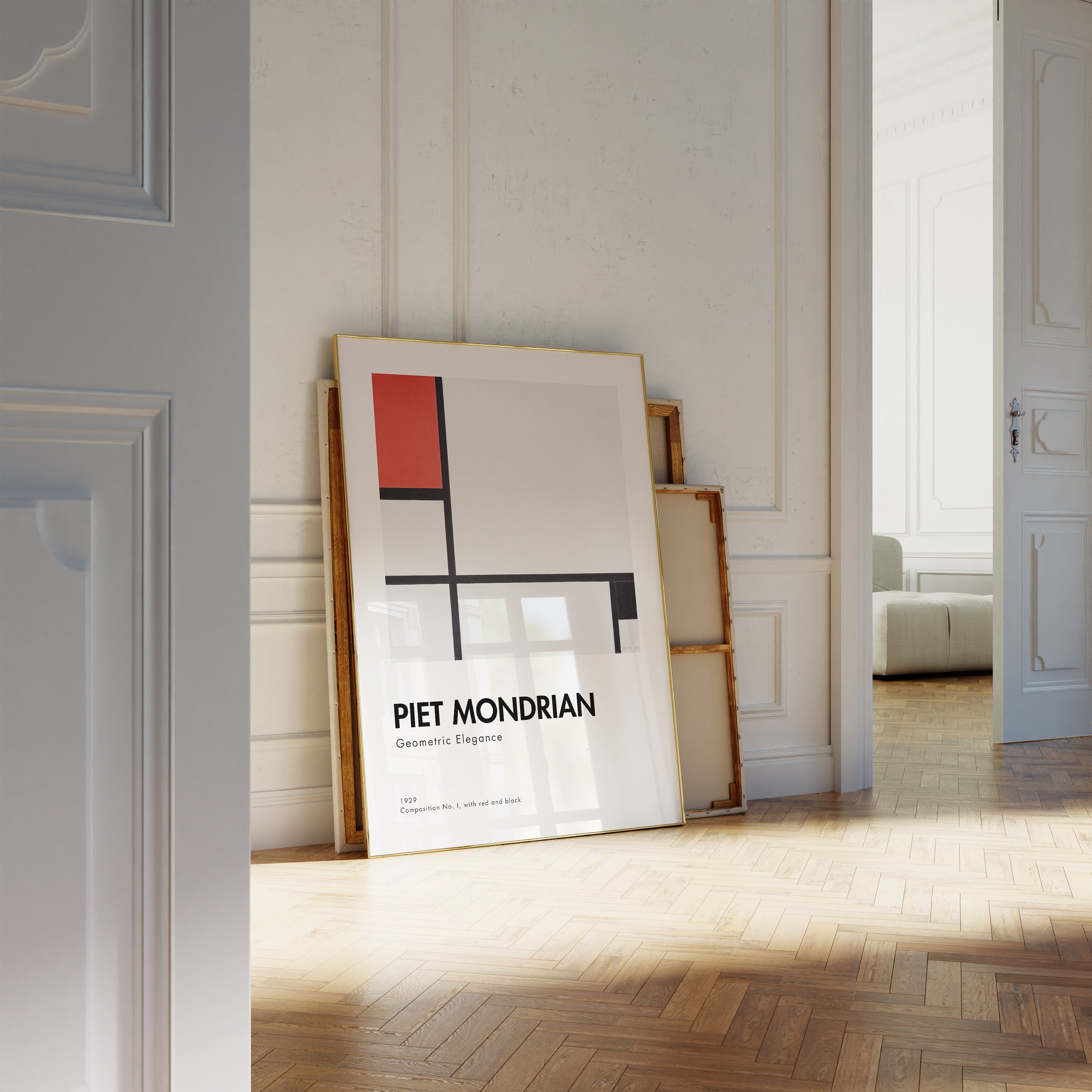 Piet Mondrian Bauhaus Poster Abstract Bauhaus Mondrian Print - Etsy