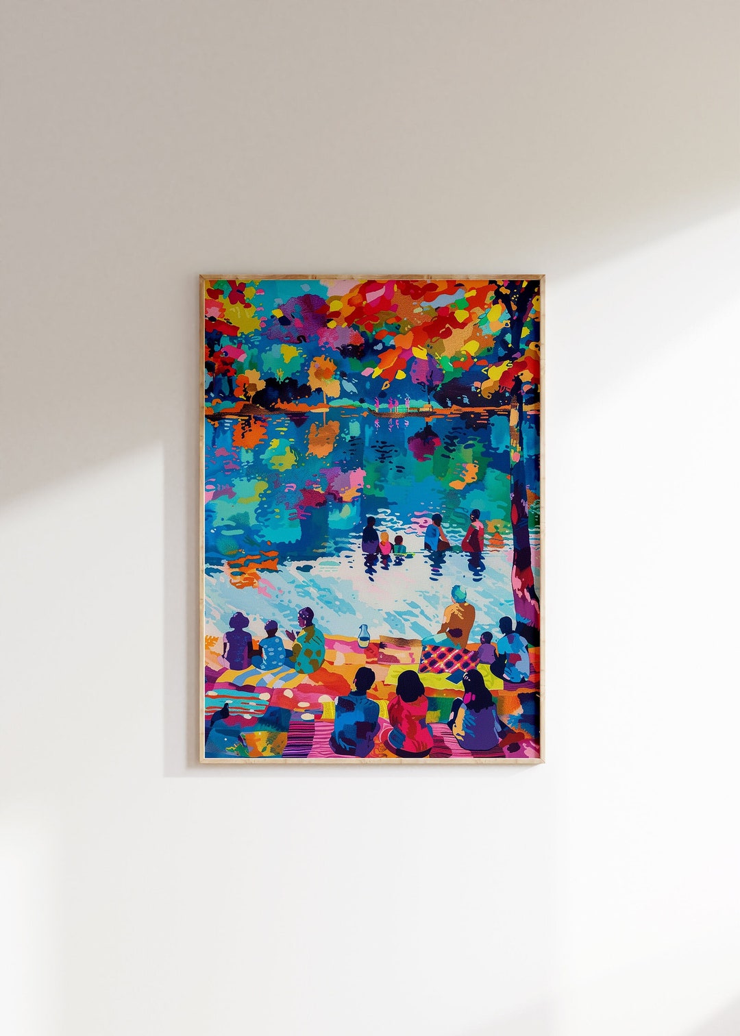 Henri Matisse Inspired Poster, Colorful Framed Henri Matisse Print ...