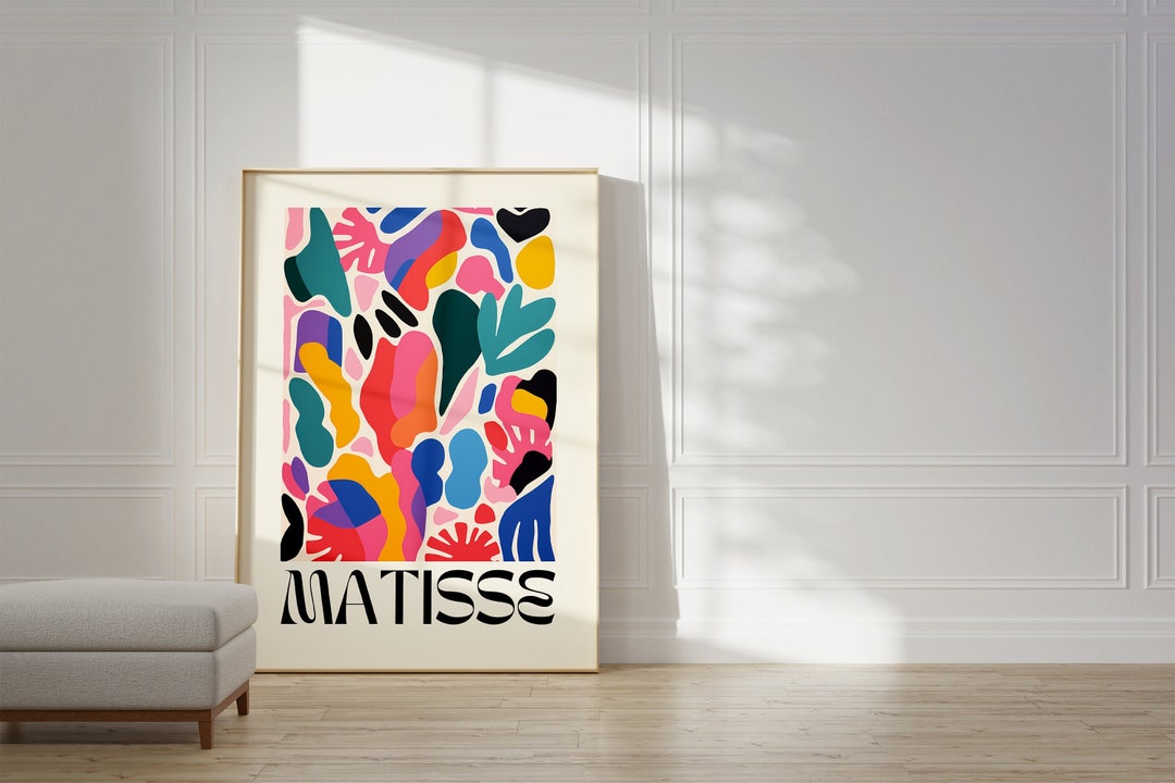 Henri Matisse Print - Colorful Wall Art, Aesthetic Room Decor, Matisse ...